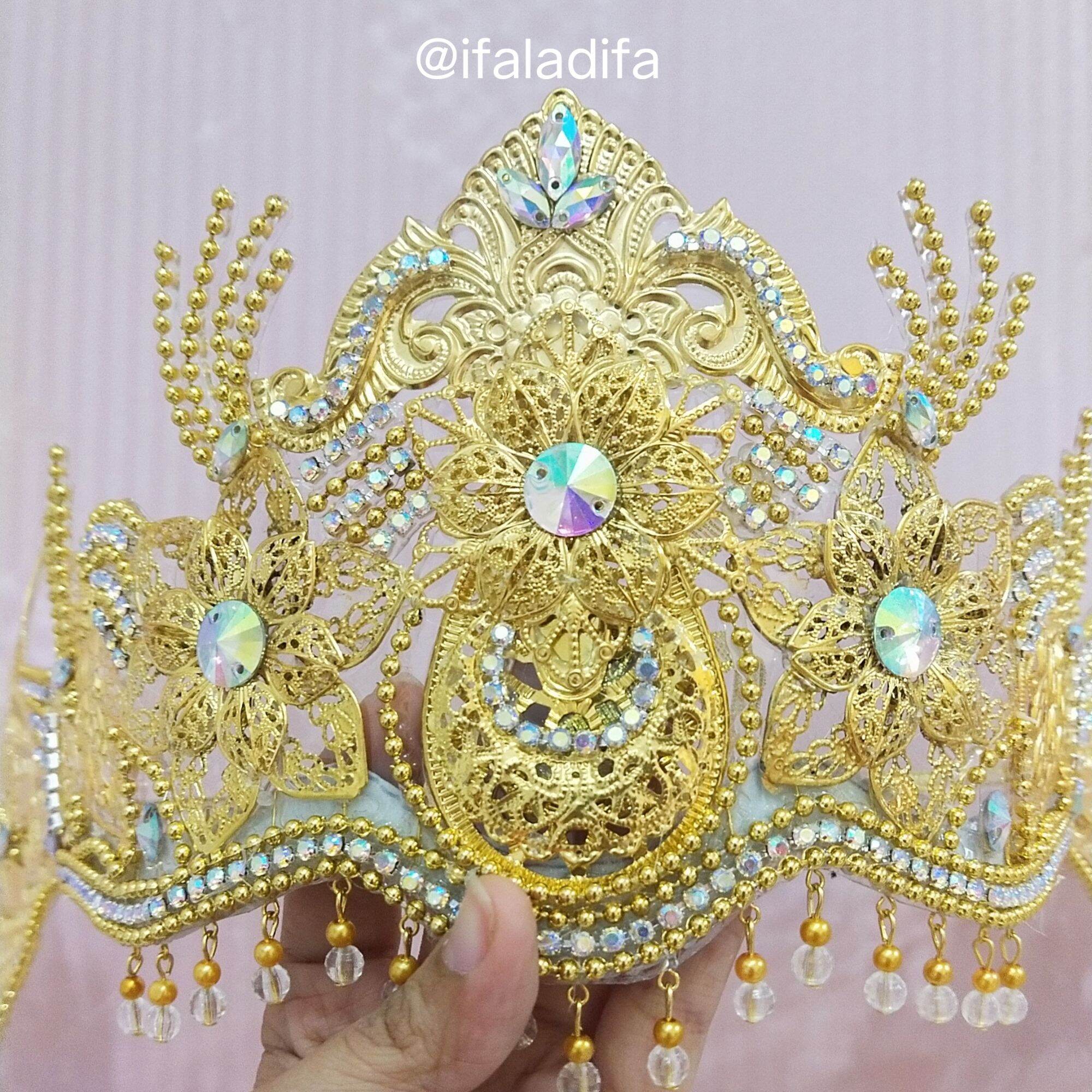 SIGER SUNDA HAND MADE WARNA GOLD/SILVER 1 SET | Lazada Indonesia