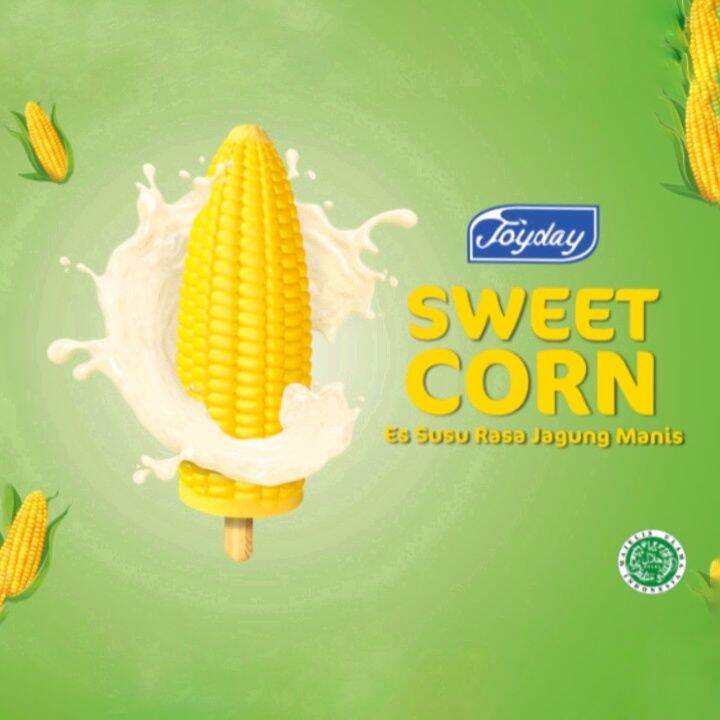 Es Krim JoyDay Sweet Corn ( 1 Pack ) 20 Pcs | Lazada Indonesia