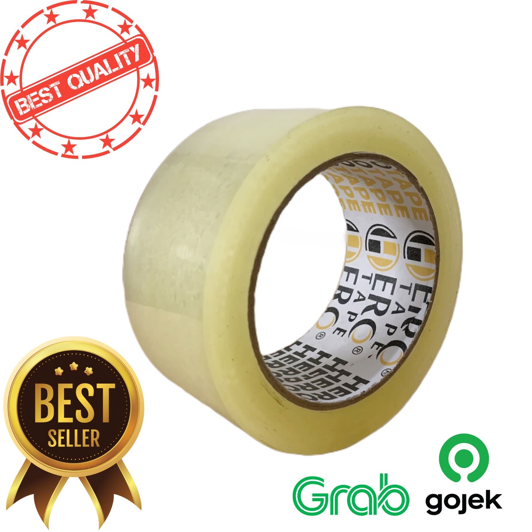LAKBAN BENING/LAKBAN CLEAR 100,90,50 YARD MERK HEROTAPE | Lazada Indonesia