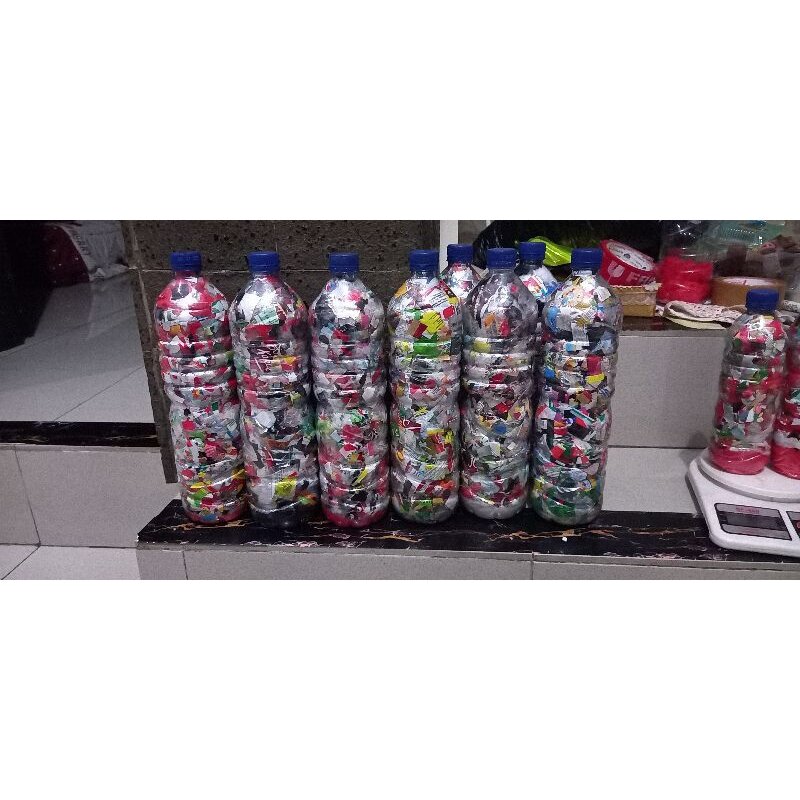 ECOBRIK LIMBAH PLASTIK RAMAH LINGKUNGAN | BOTOL AQUA 1500ML | ISIAN ...