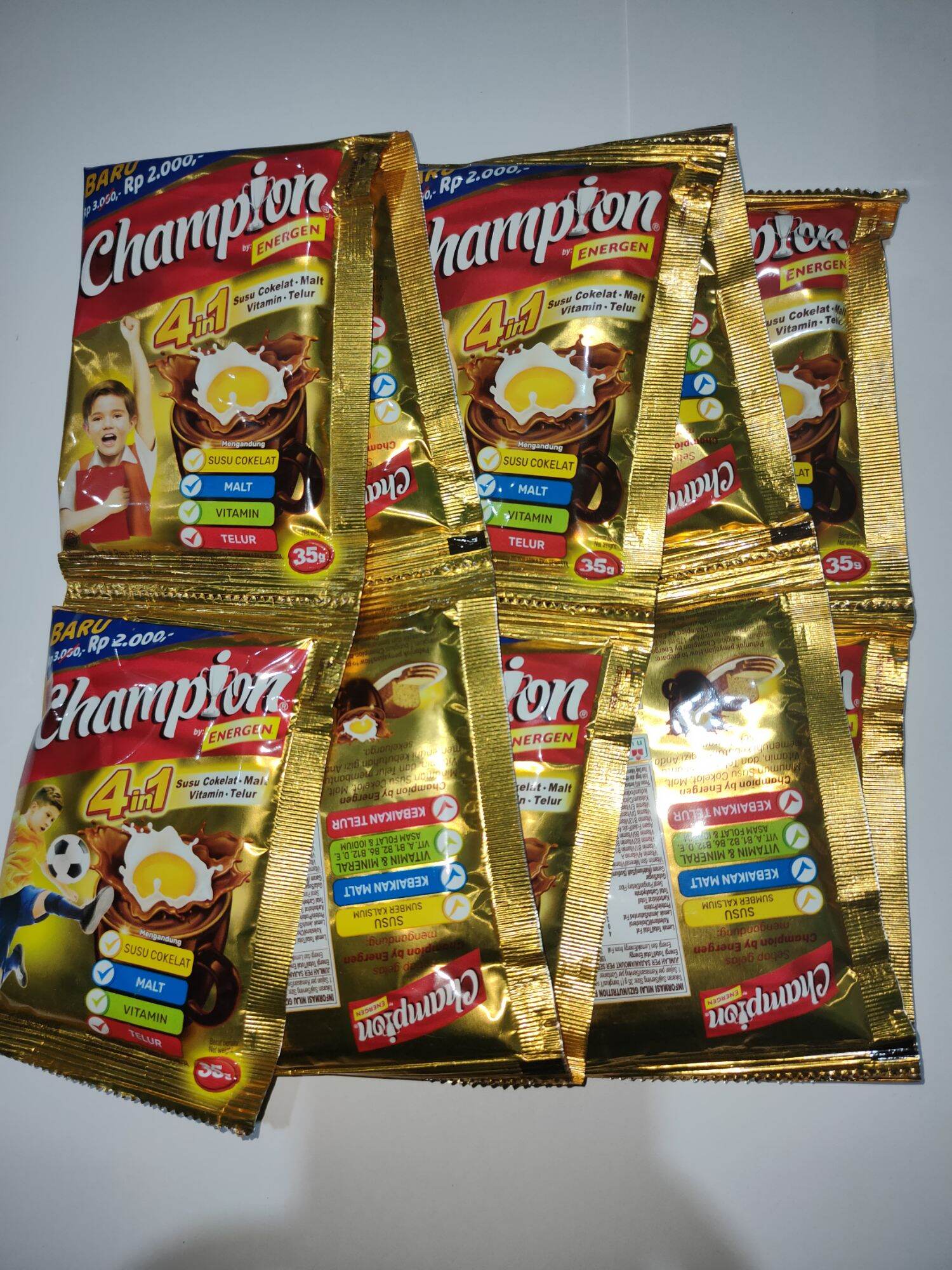 Energen Champion 1 renteng 10 sachet | Lazada Indonesia