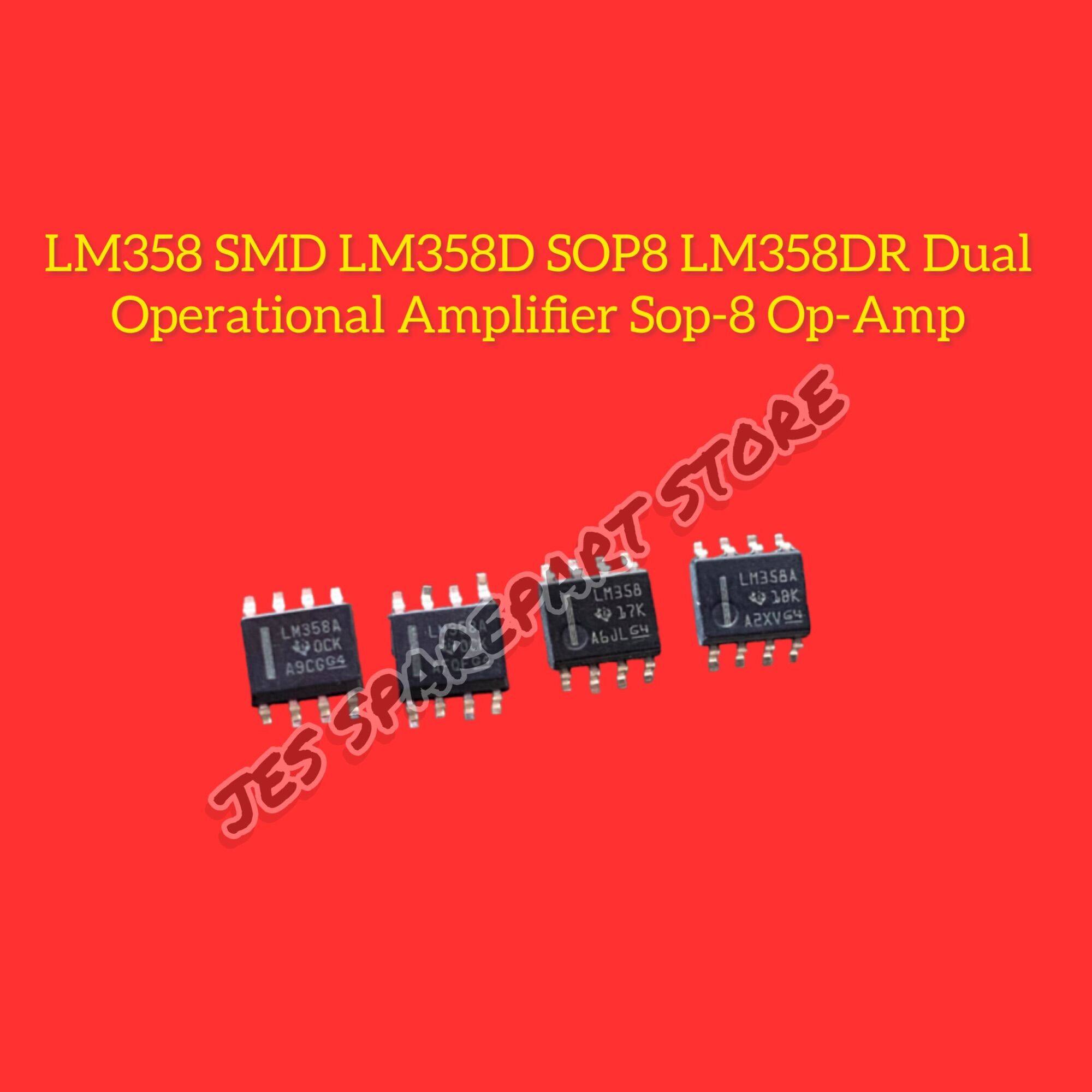LM358 SMD LM358D SOP8 LM358DR Dual Operational Amplifier Sop-8 Op-Amp ...