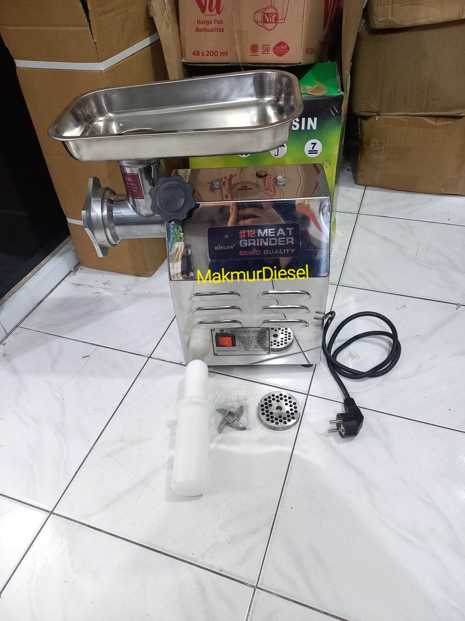 Mesin Giling Daging Stainless Listrik 12E | Lazada Indonesia