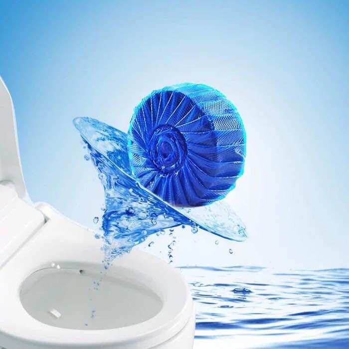 Sibiru Penyegar 50gram Toilet Tablet Biru WC Pembersih Penyegar Closet ...