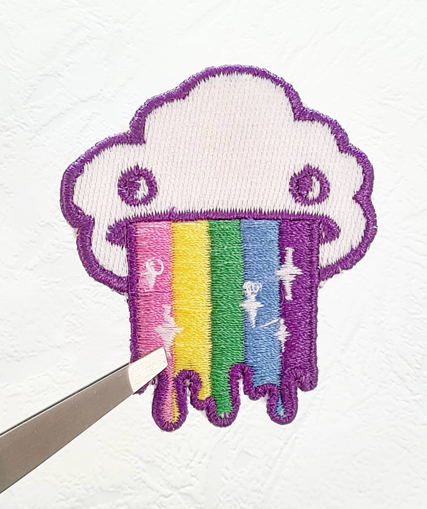 patch pelangi awan rainbow | Lazada Indonesia
