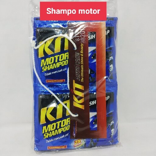 Kit shampoo motor isi 24 pcs | Lazada Indonesia