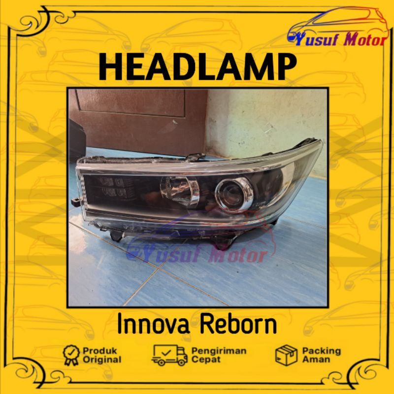 HeadLamp Lampu Depan Inova Reborn type V atau Q 2017 2018 2019 2020 ...
