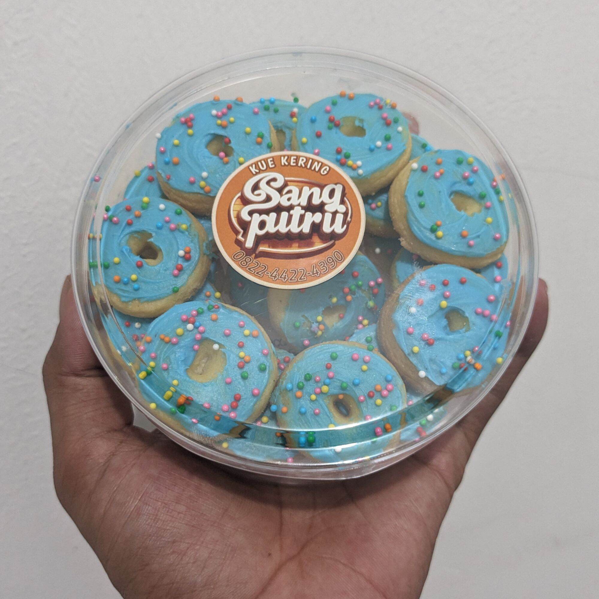 Kue Kering Cookies Donat Biru Homemade Sang Putrii | Lazada Indonesia