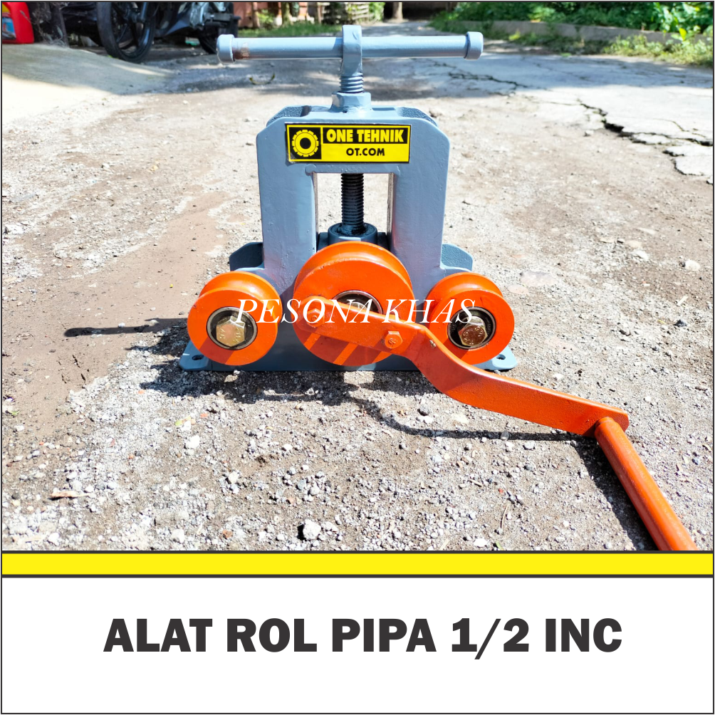 (TERBARU) ALAT ROL PIPA UKURAN ½ INC Pembengkok Besi Pipa Bentuk ...