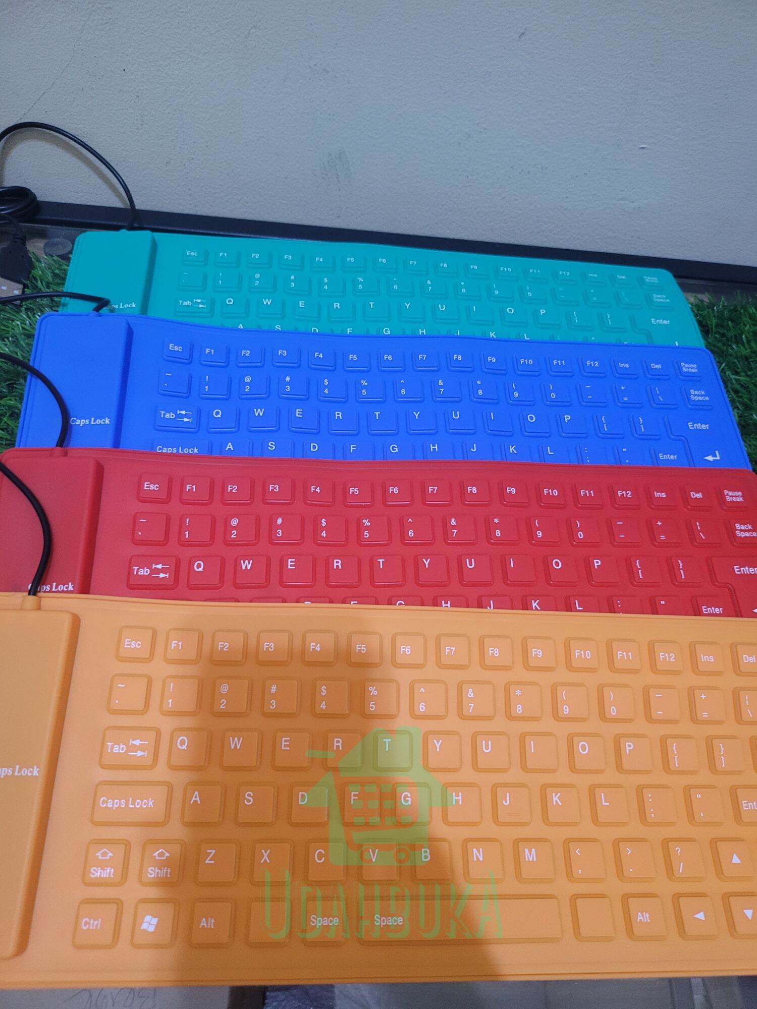 USB Flexible Keyboard - USB Keyboard Fleksibel komputer | Lazada Indonesia