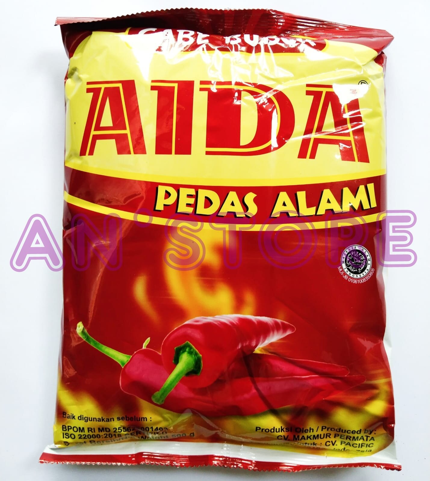 Cabe Bubuk AIDA Extra Hot | Lazada Indonesia