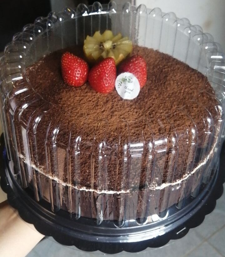 Cake Tiramisu Coklat / Kue Hadiah Gift Simple Rasa Tiramisu / Cake Ulang Tahun Vancy Cakes / Kue ...