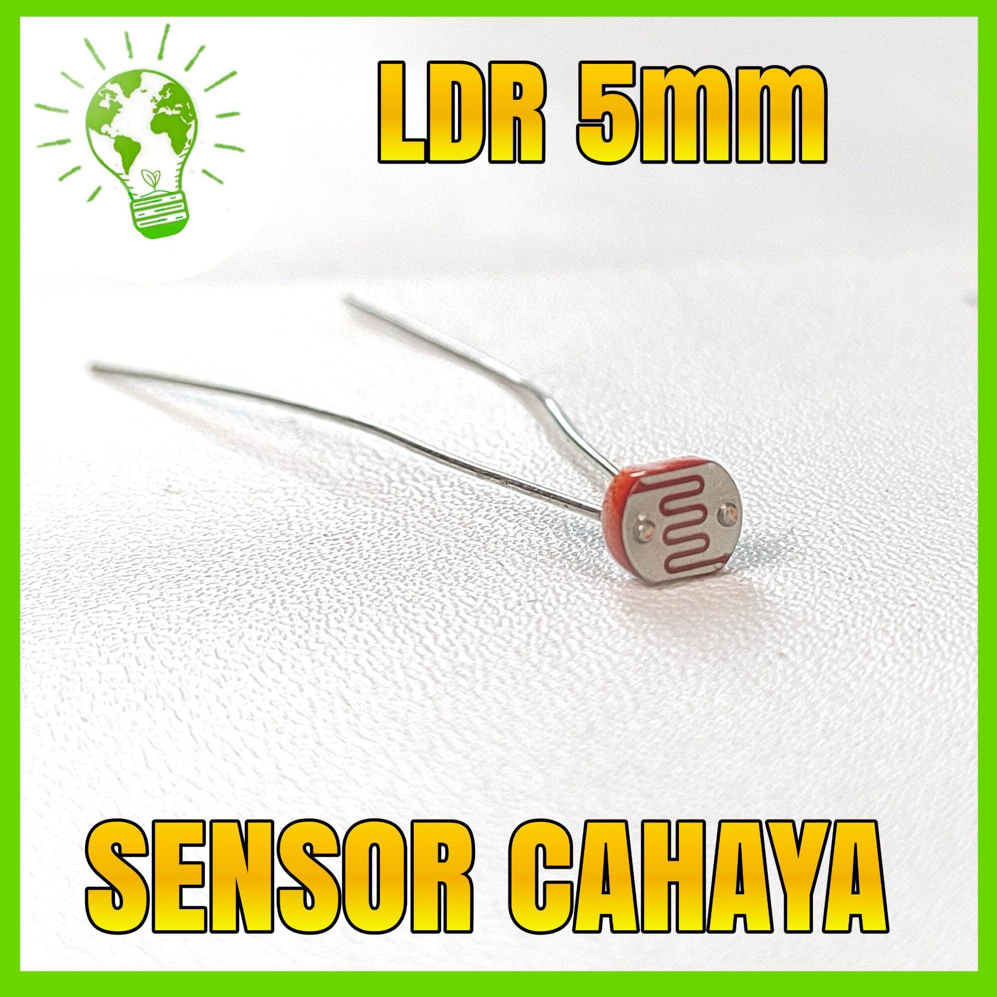 Ldr 5mm sensor cahaya | Lazada Indonesia