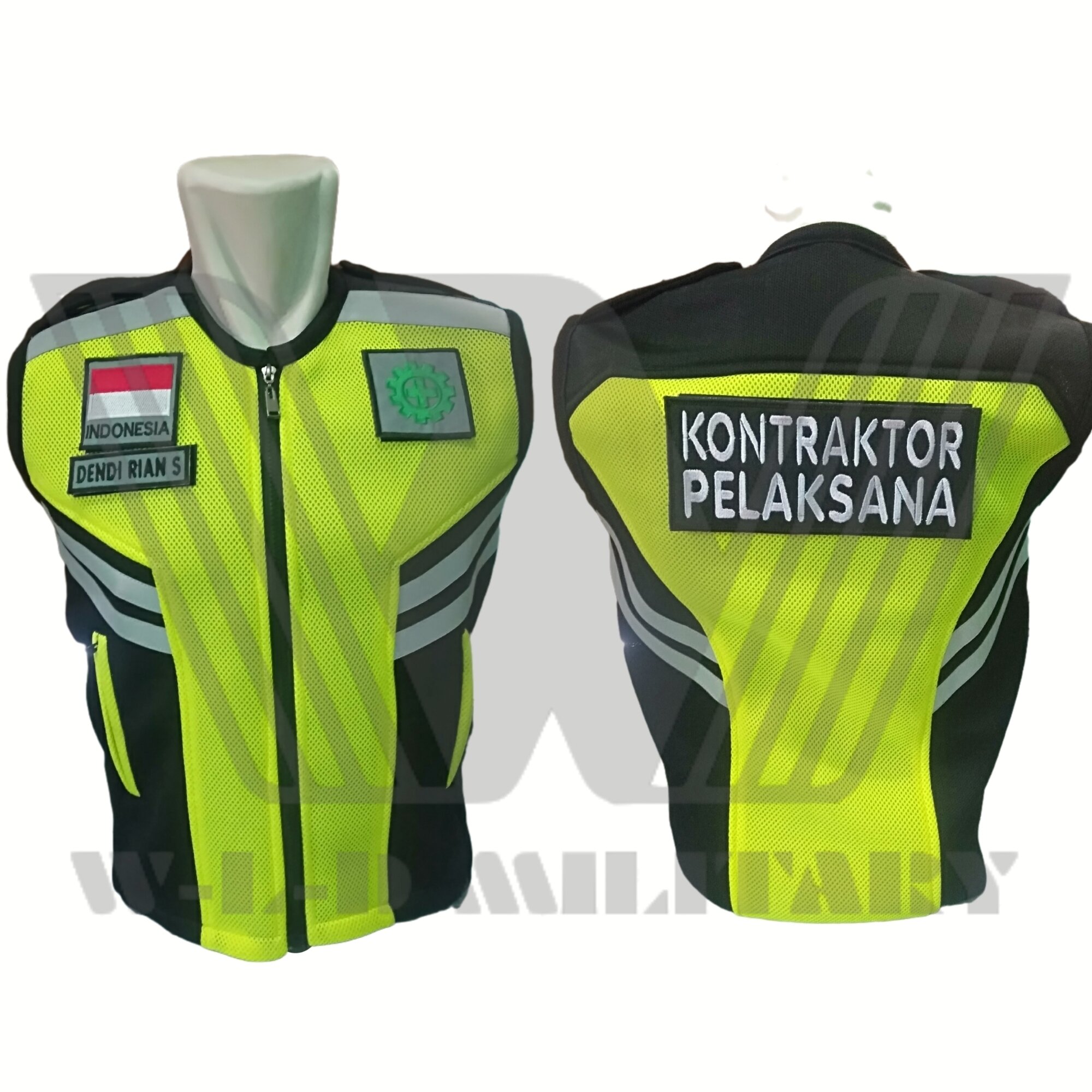 rompi safety kontraktor (tebal) | Lazada Indonesia