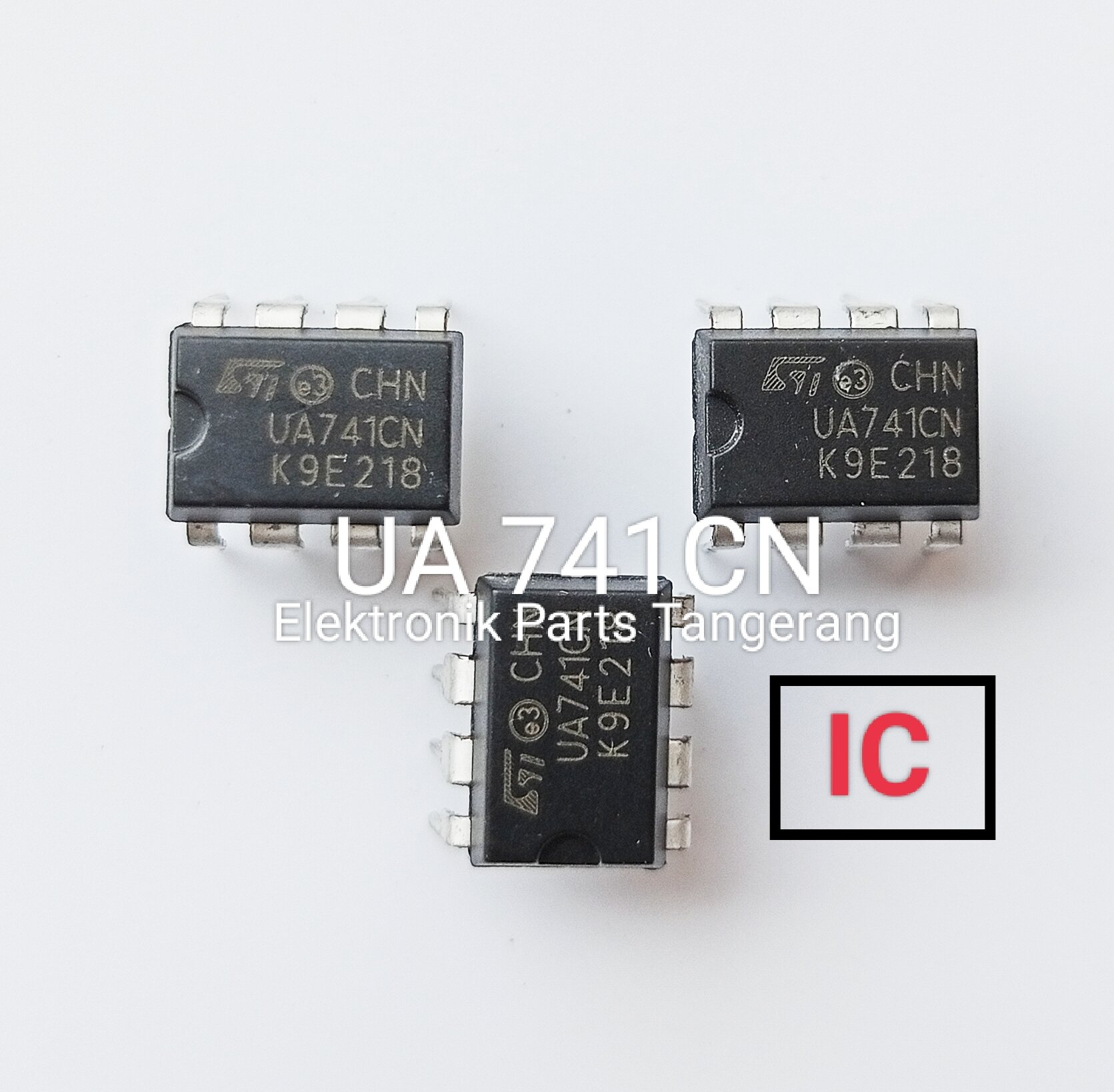 IC UA741 ST ASLI IC UA741CN ORIGINAL TRANSISTOR UA741 IC UA 741 IC UA ...