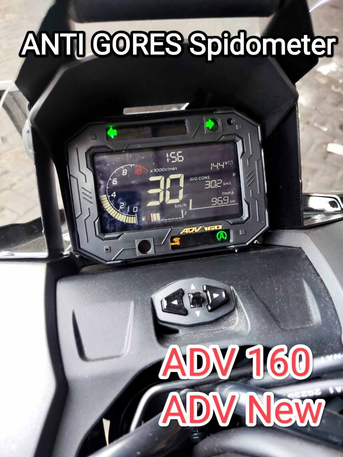 Antigores Spidometer ADV 160 New 2022 | Lazada Indonesia