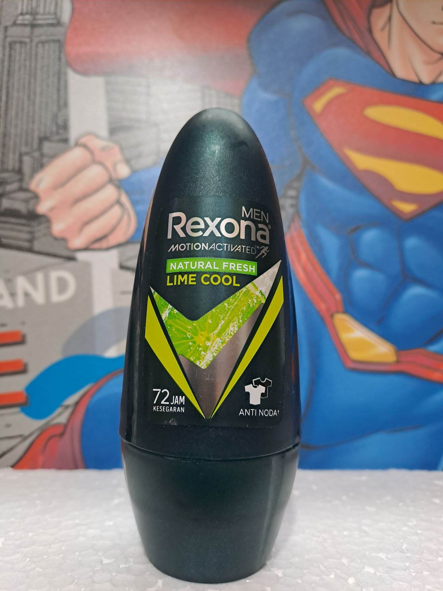 REXONA MEN MOTION ACTIVATED NATURAL FRESH LIME COOL 72 jam net.45 ml ...
