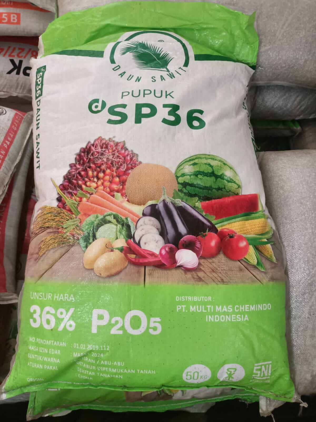 PUPUK SP36 DAUN SAWIT KEMASAN 50KG ORIGINAL PABRIK | Lazada Indonesia