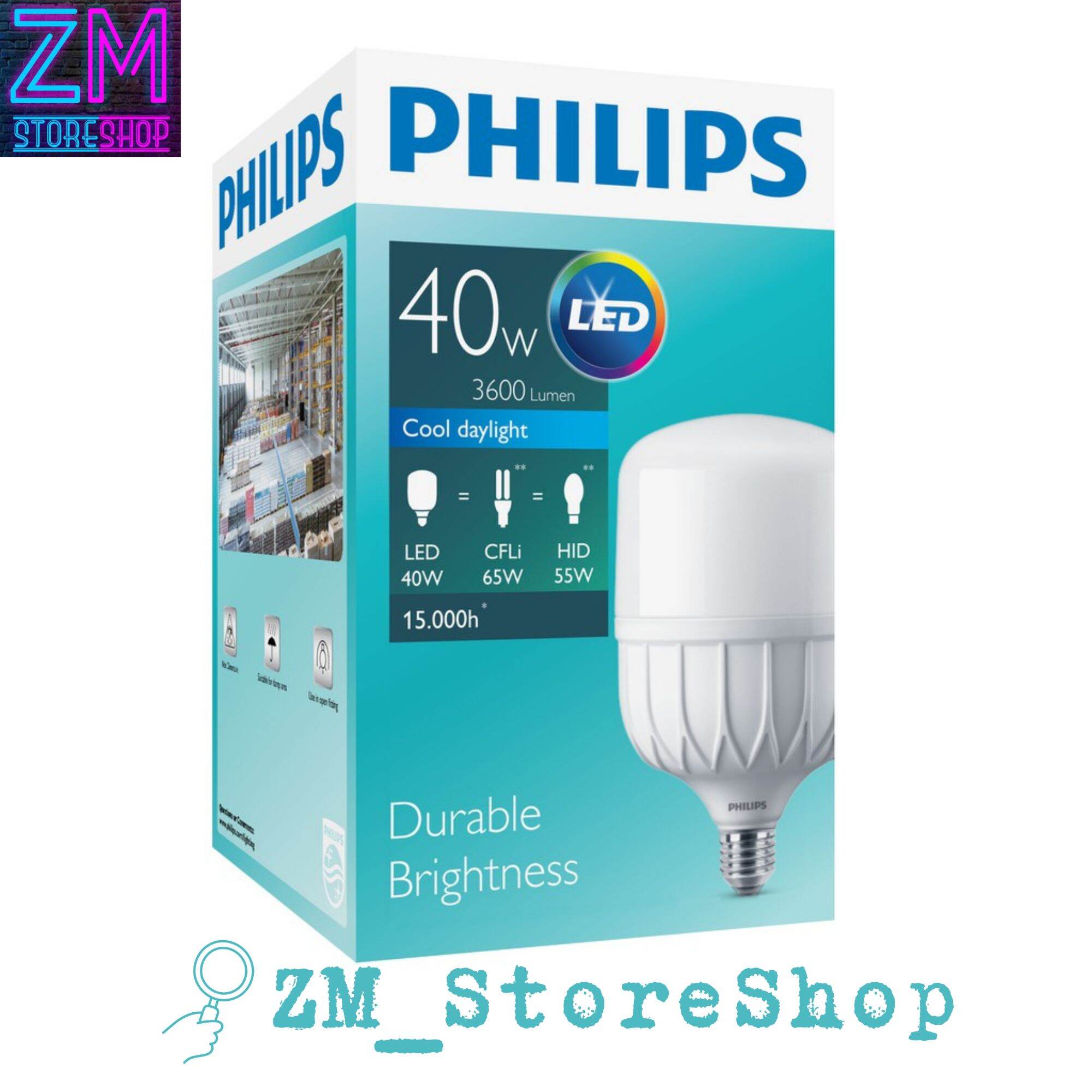 Philips Lampu LED TrueForce Core 40 Watt 6500K / Putih / Cool Day Light | Lazada Indonesia