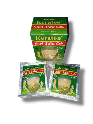 Sari Jahe Keraton Cair isi 8 sachet | Lazada Indonesia