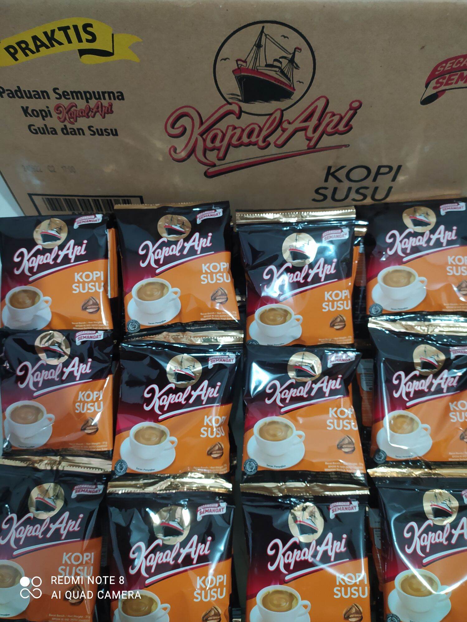 KOPI KAPAL API SUSU 1RENTENG 10 SACHET | Lazada Indonesia