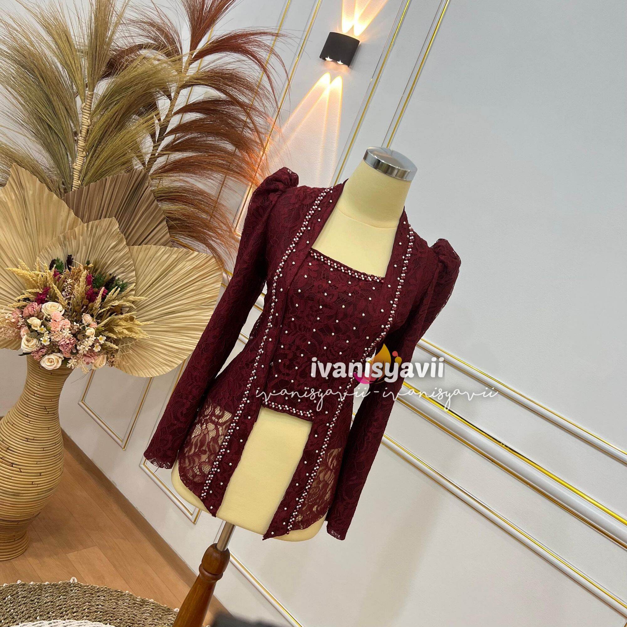 (F) Kebaya Furing | Kebaya Broklat / Kebaya Modern / Kebaya Wisuda ...