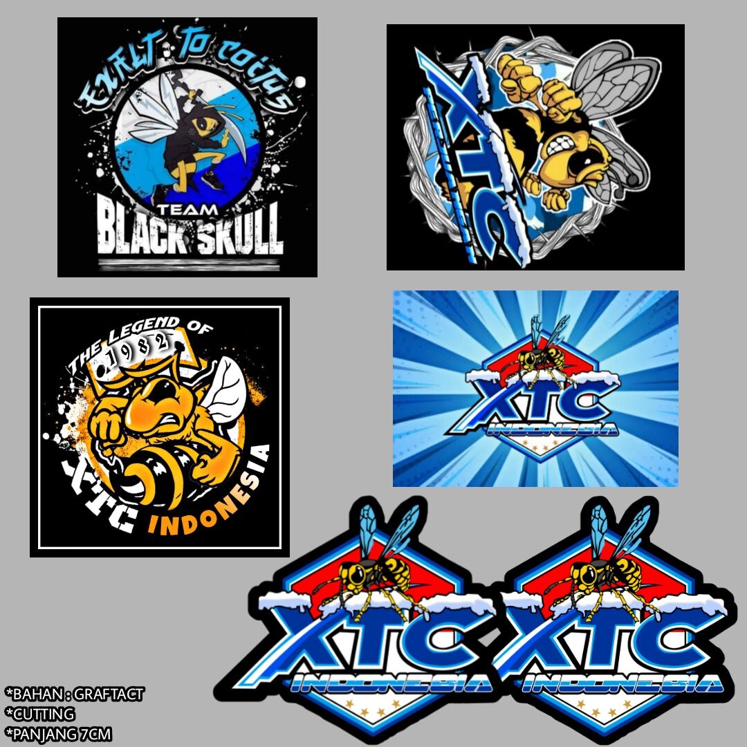 Lebah Xtc Logo Makna Dari Lambang XTC INDONESIA Bendera Putih Biru