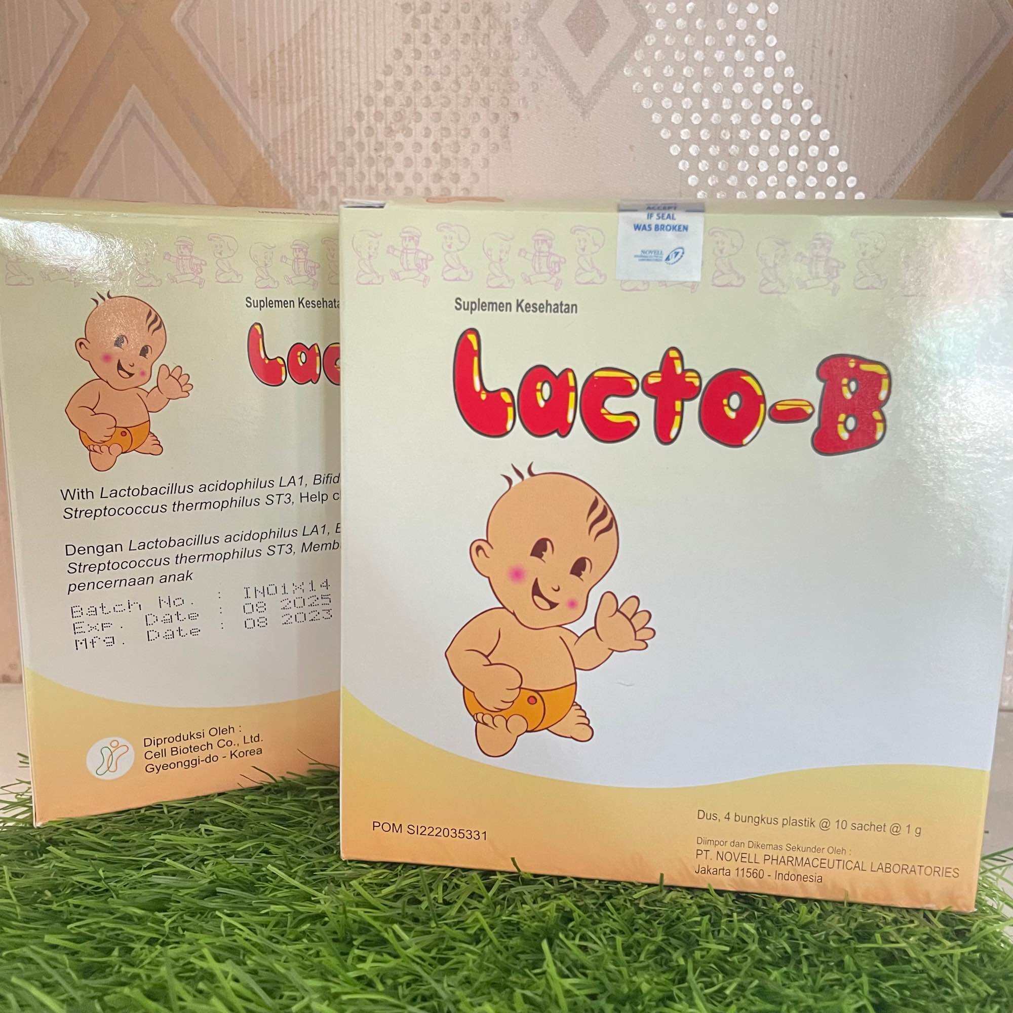 Lacto B / box 40 Sachet Probiotik untuk anak | Lazada Indonesia