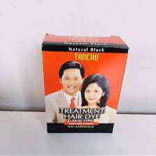 Tancho Semir Rambut Hitam / Semir Rambut Warna Hitam Alami 20ml ...