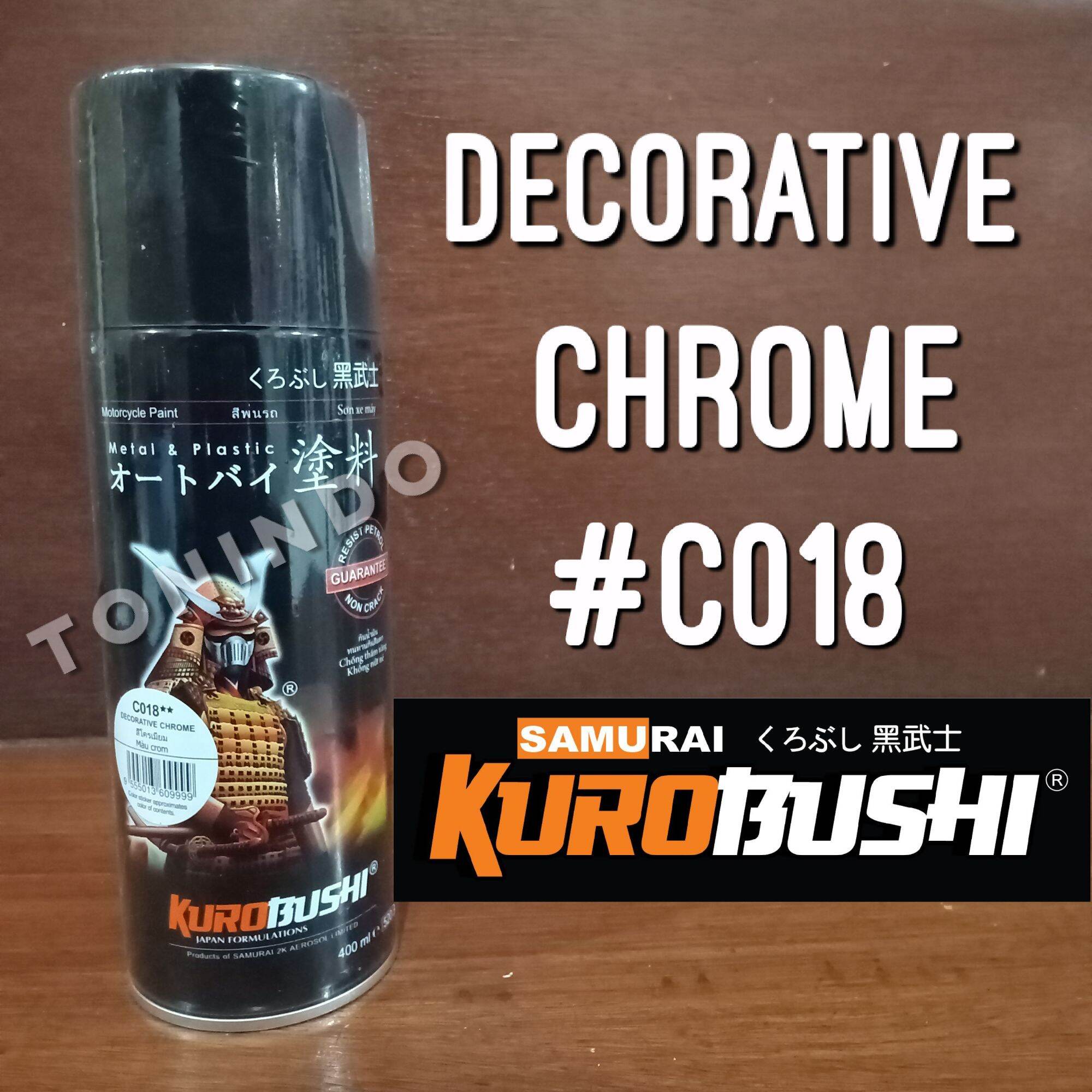 Samurai Paint C018** Decorative Chrome Cat Semprot Wheel Alloys 400ml ...