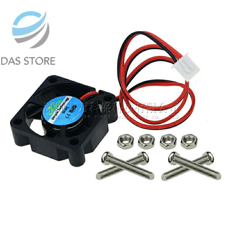 Fan kipas DC 3cm x 3cm raspberry PI 5volt mini brushless DC motor ...