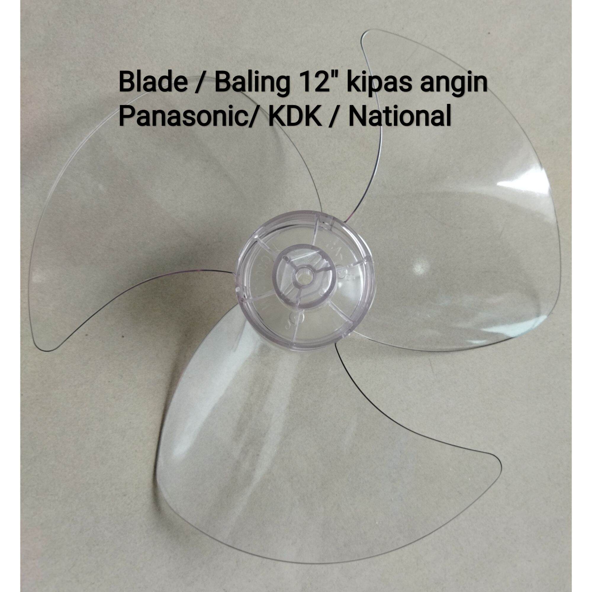 baling baling kipas angin panasonic kdk original ukuran 12 inchi ...