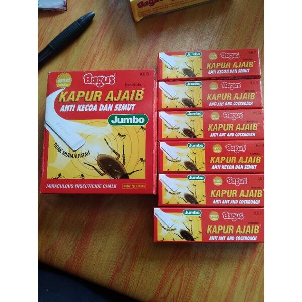 KAPUR AJAIB MERAH ANTI SEMUT DAN KECOA | Lazada Indonesia