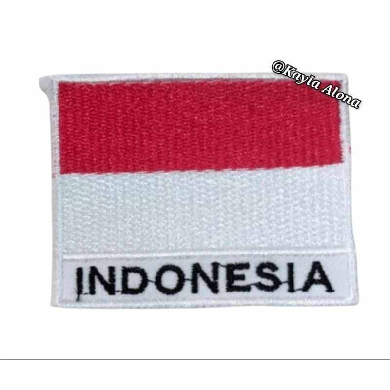 BET / BEDGE BORDIR BENDERA MERAH PUTIH INDONESIA | Lazada Indonesia