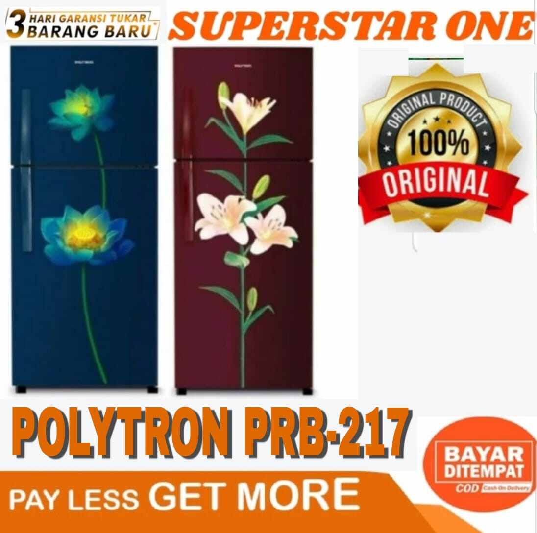 Kulkas 2 Pintu Polytron PRB-217 PRB217 POLYTRON | Lazada Indonesia