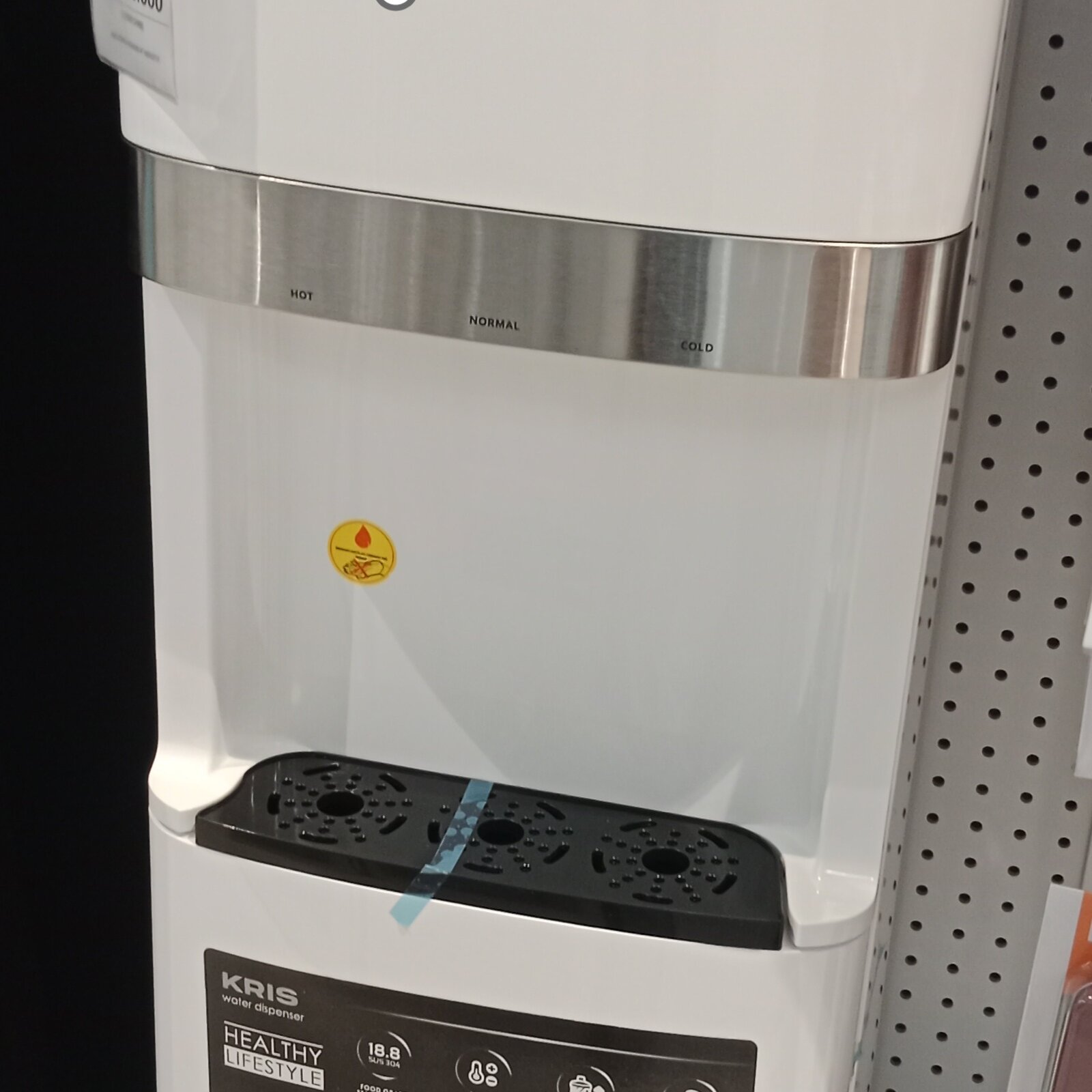 KRIS Dispenser Air Galon Bawah Elektrik/Water Dispenser - Putih ...