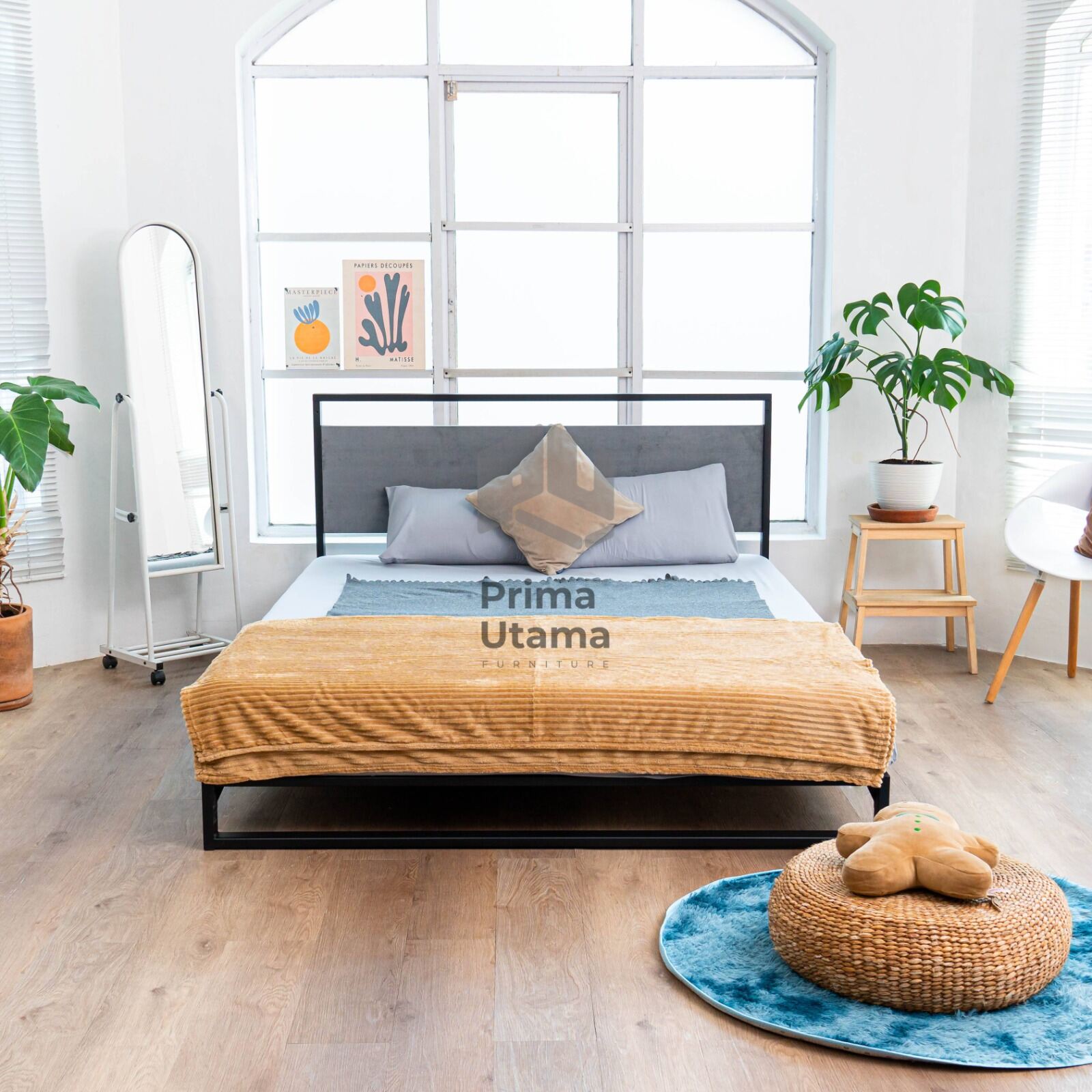 Dipan divan ranjang tempat tidur modern bongkar pasang baja ringan ...