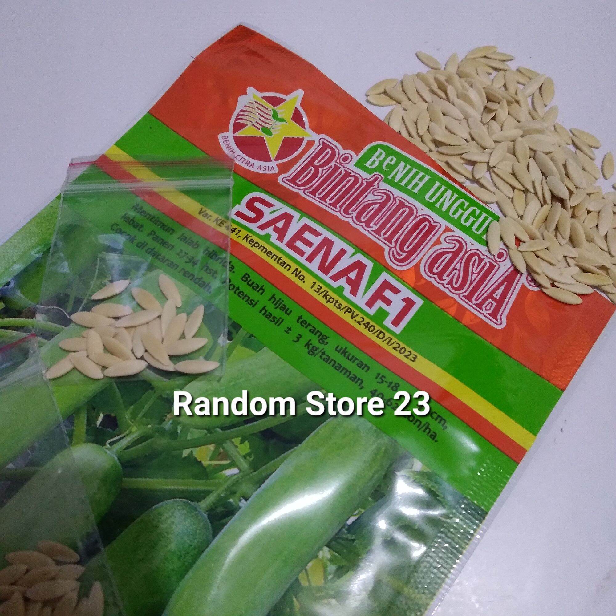 Benih Timun SAENA F1 Bintang Asia [Kemasan Repack] | Lazada Indonesia