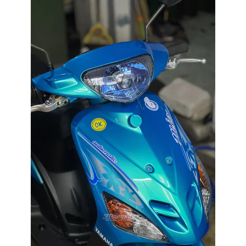 CAT METALIC BLUE 1liter Cat Biru Metalik Met Cat Duco Duko Mobil Motor ...