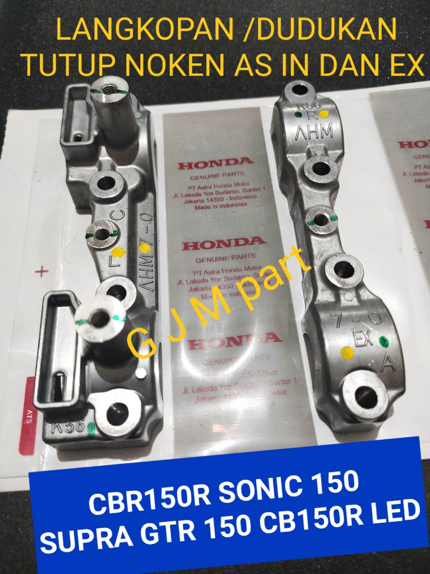 LANGKOPAN DUDUKAN TUTUP NOKEN AS HONDA CBR 150 LED NEW CB150R LED SONIC ...