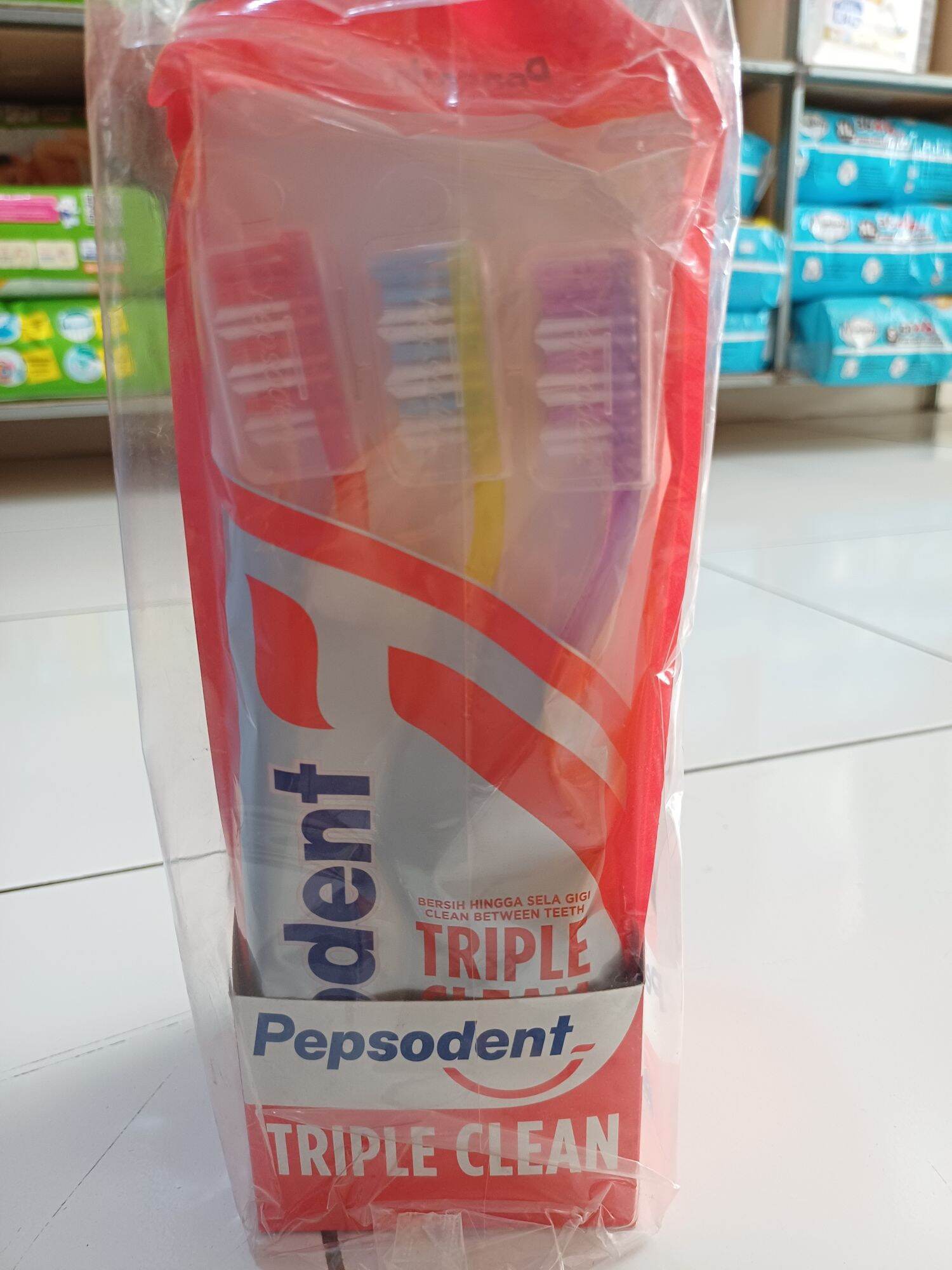 PEPSODENT TRIPLE CLEAN SOFT ISI 3 | Lazada Indonesia