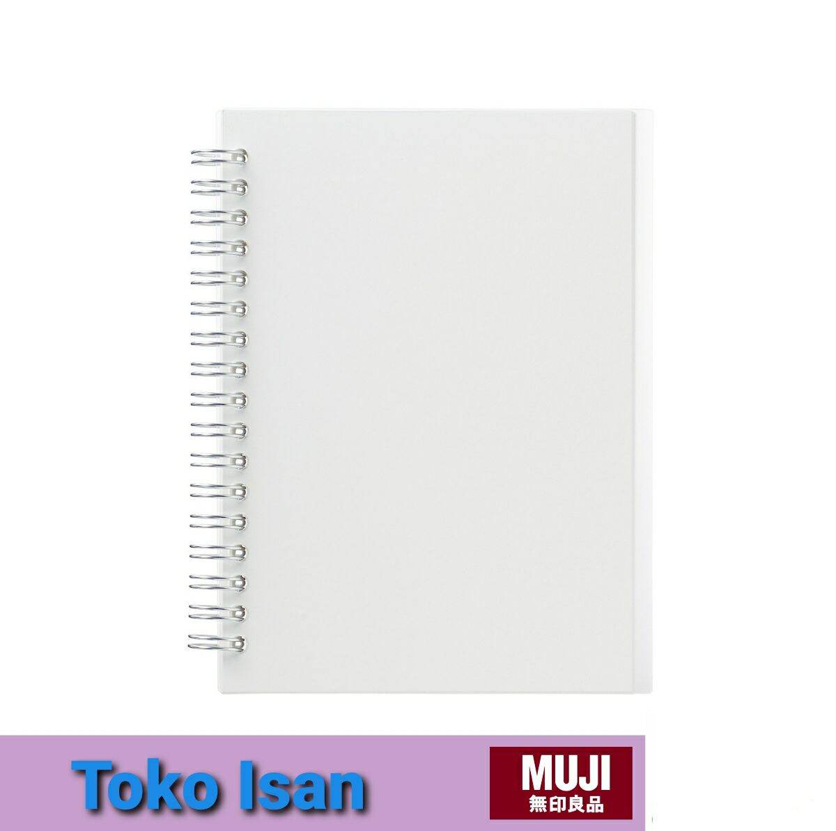 Muji - Notebook Double Ring Dot 90Sheets A5/B6/A6 || Buku | Lazada ...