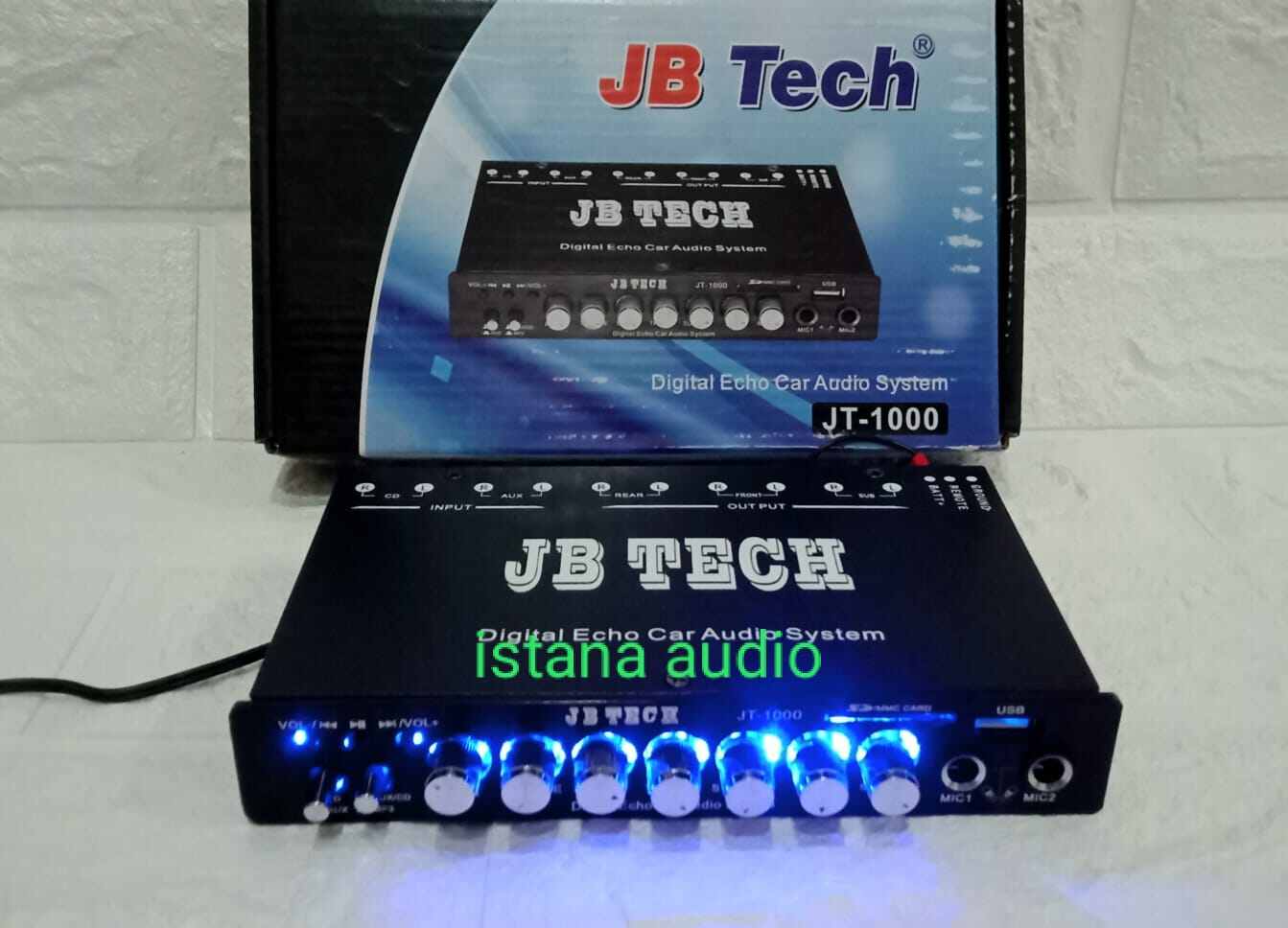 Parametrik Pre Amp JB-TECH JT-1000 karaoke USB MMC parametrik JB tech ...