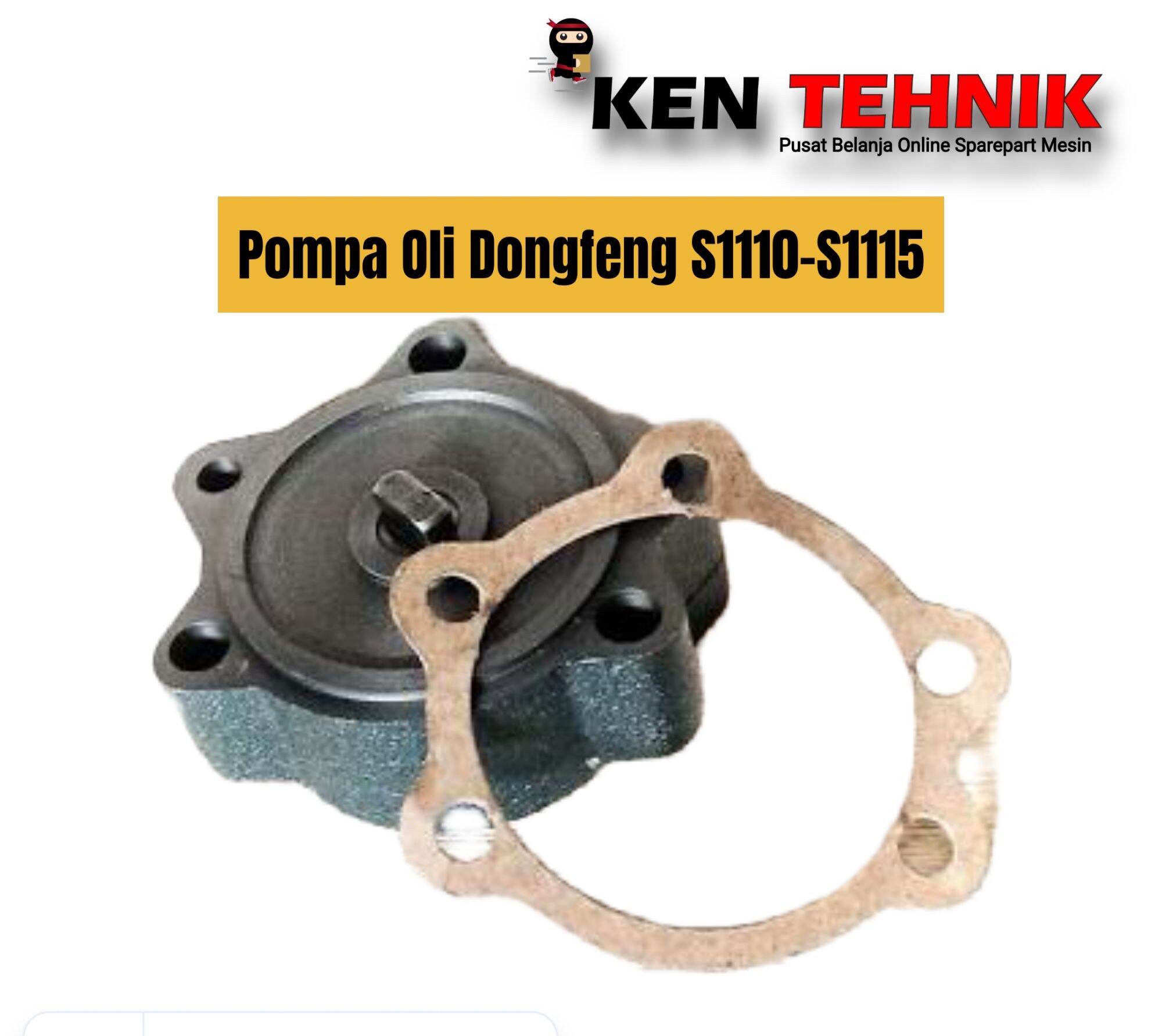 Pompa Oli Mesin Diesel Dongfeng 20pk/24pk S1110-S1115 | Lazada Indonesia