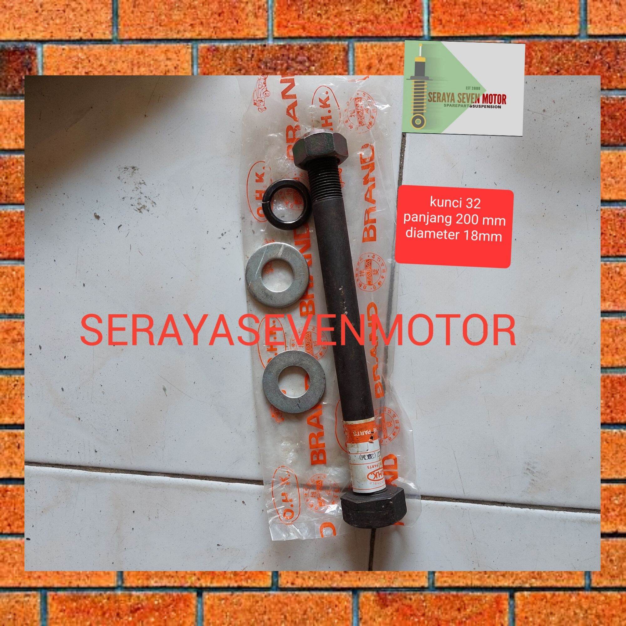 baut ding dong bolt torque rod hino fuso nissan 18x200mm ohk japan ...