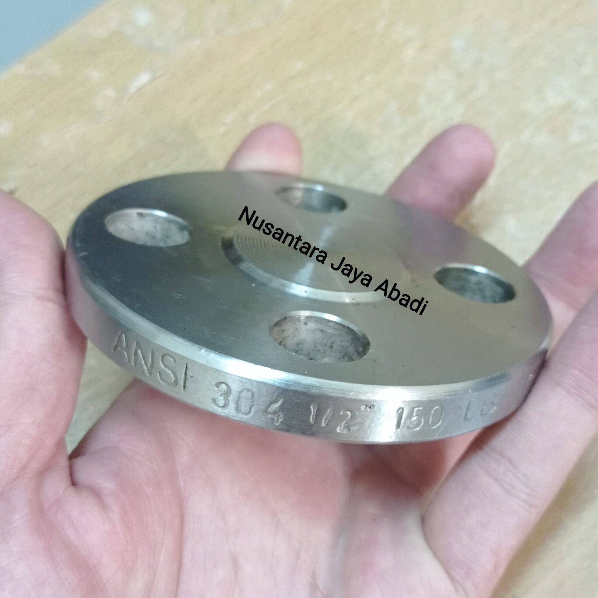 Blind Flange Buta Stainless 304 Ansi 150 Lb 1/2 " inchi DN 15 | Lazada ...