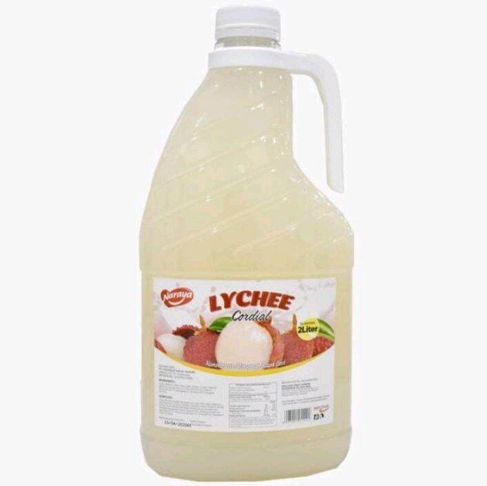 Naraya Lychee Syrup - Konsenstrat Minuman Rasa Leci 2 Liter | Lazada ...