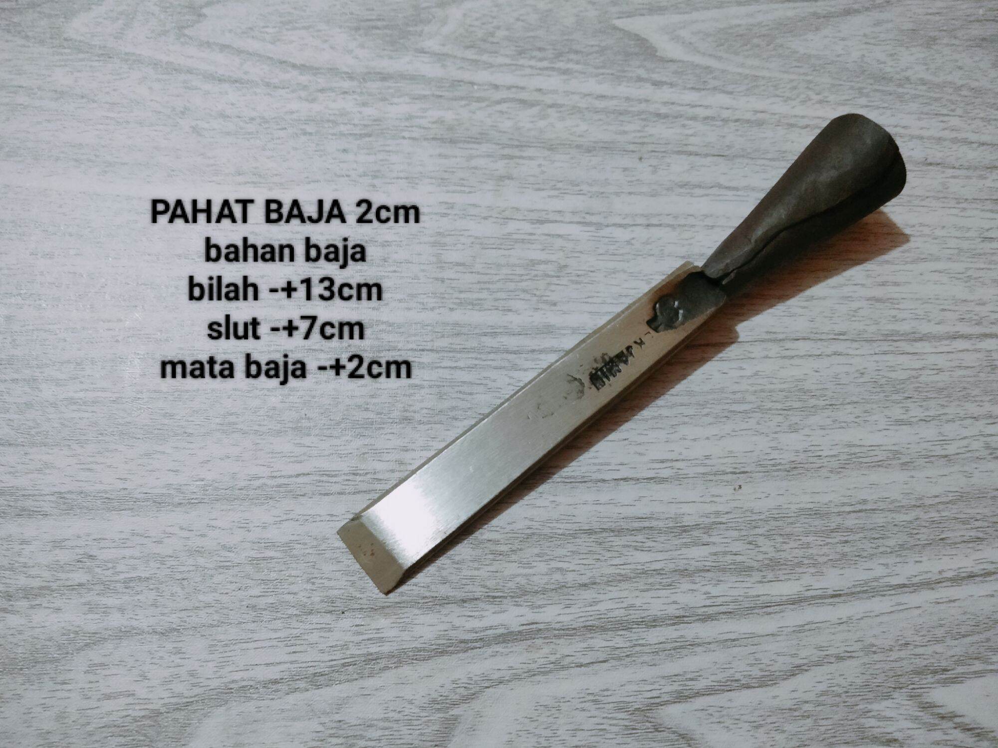 PAHAT KAYU BAJA -+2cm alat pangkas kayu pahat kayu | Lazada Indonesia