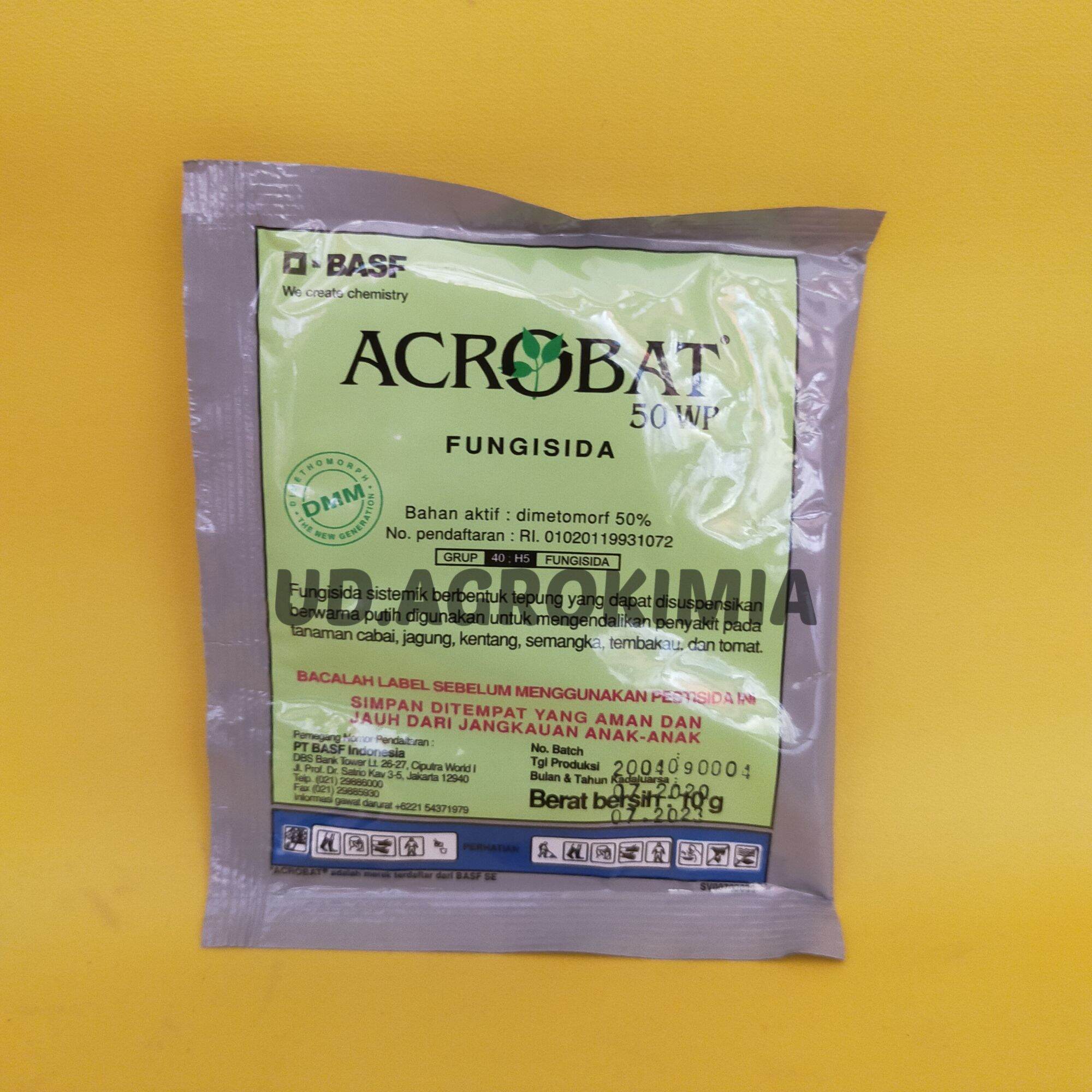 FUNGISIDA ACROBAT 50WP 10 GRAM | Lazada Indonesia