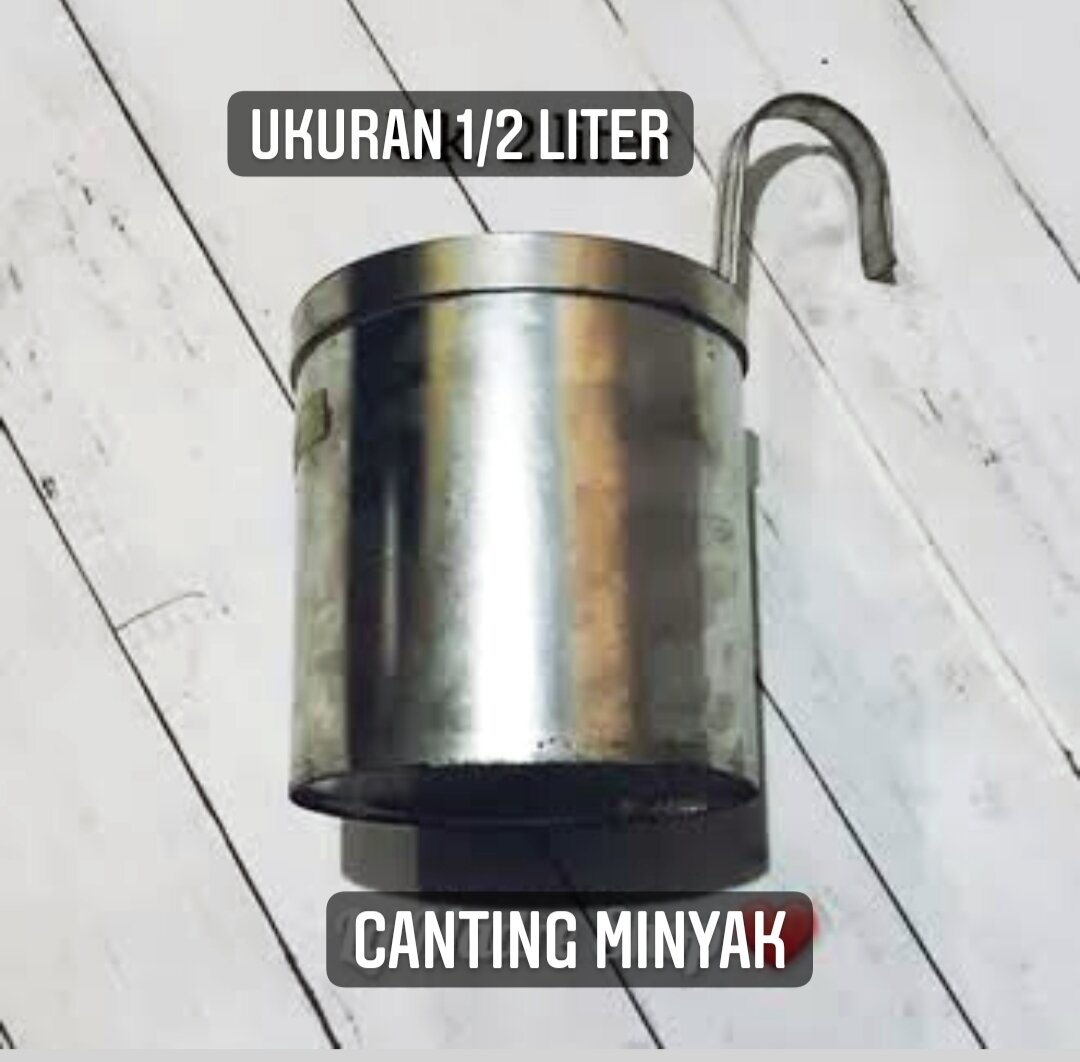 literan minyak oli canting minyak 1/2 liter | Lazada Indonesia